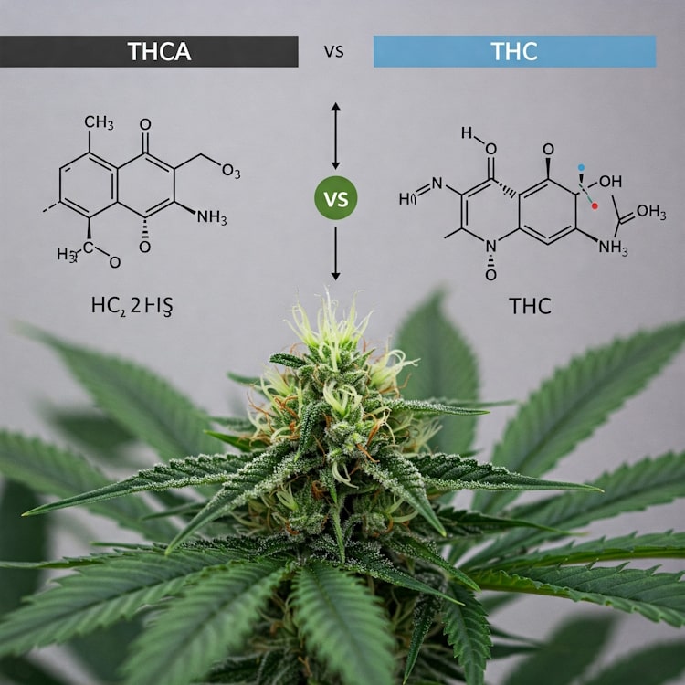 THCA vs. THC: Forstå Forskellen | Lovlig Hash & Cannabis Guide - Cbdland.dk